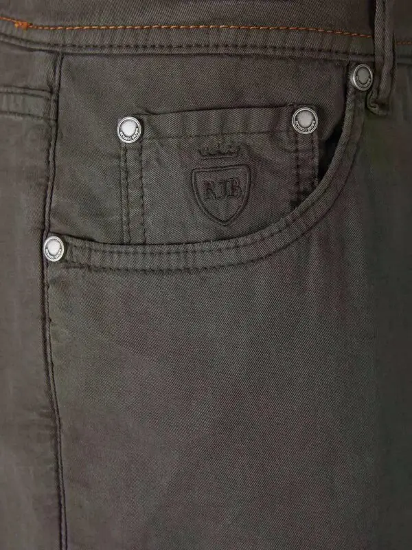 RICHARD J. BROWN Logo-patch Jeans - Brown