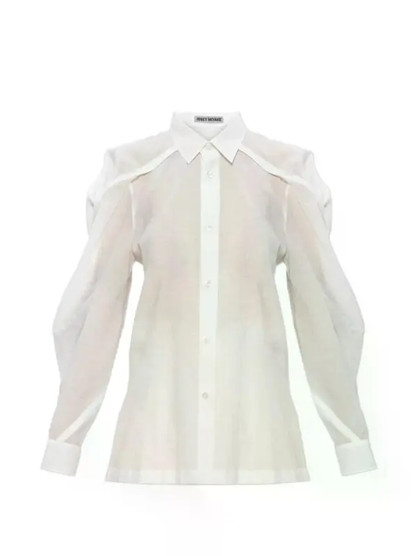 Issey Miyake Puff-sleeve Shirt - White