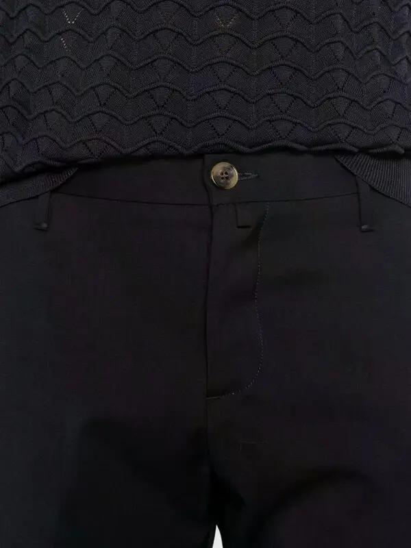 Jacob Cohen Button Trousers - Blue