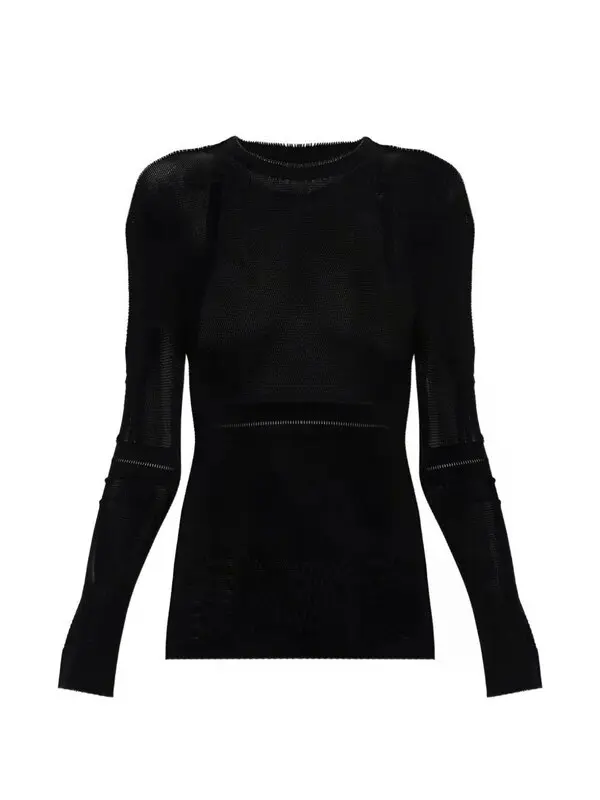 Issey Miyake Long-sleeve Top - Black