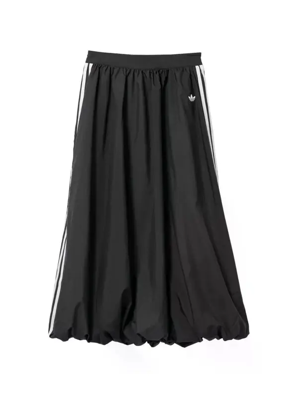 Adidas Striped Midi Skirt - Black