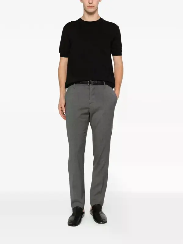 Jacob Cohen Wool Trousers - Grey