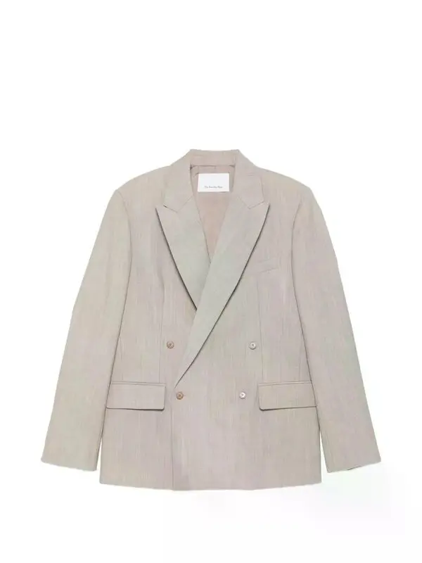 THE FRANKIE SHOP Double-breasted Blazer - Neutrals