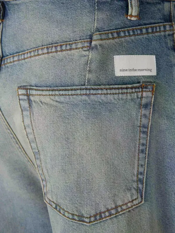 NINE:INTHE:MORNING Logo-patch Jeans