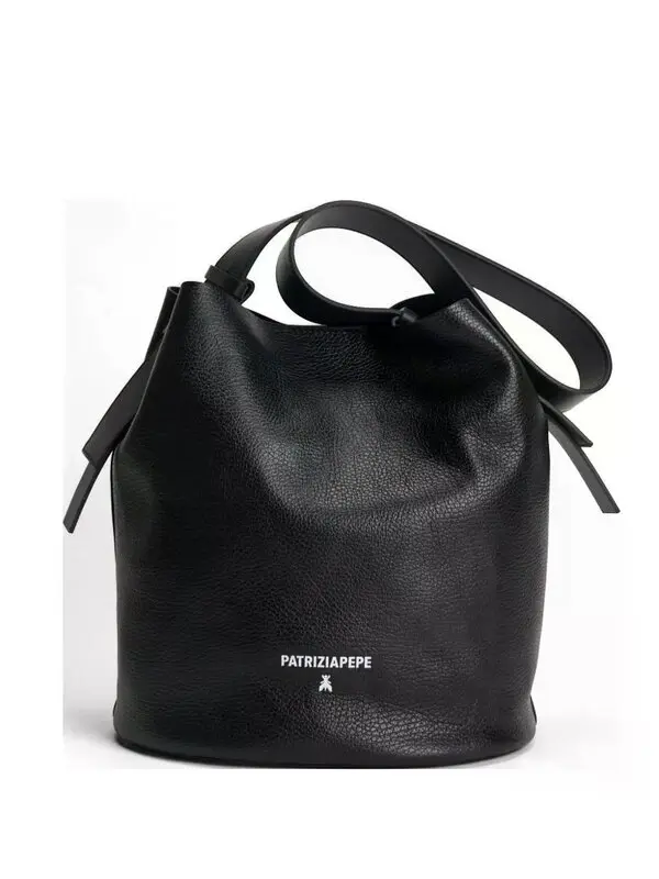 Patrizia Pepe Bucket Bag - Black