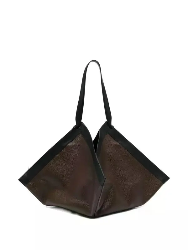 Yuzefi Large Wonton Shoulder Bag - Brown