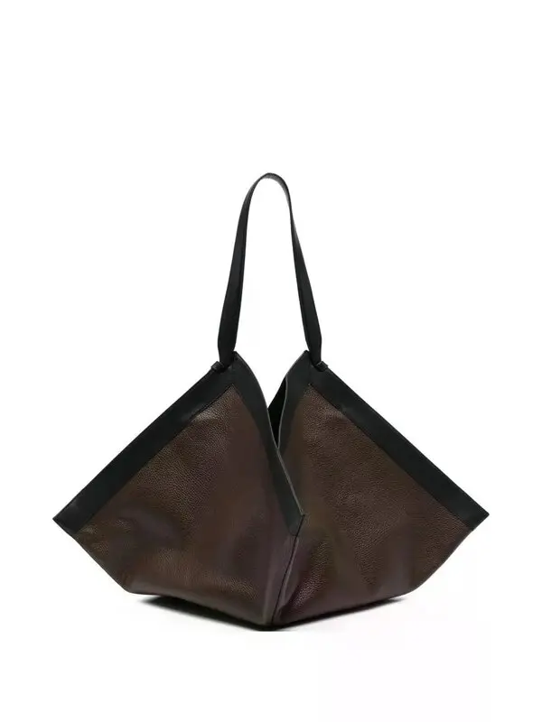 Yuzefi Large Wonton Shoulder Bag - Brown