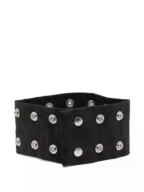 Rick Owens Press-stud Collar - Black