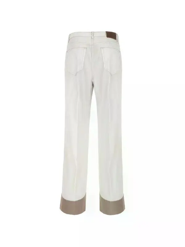 PANICALE Turn-up Trousers