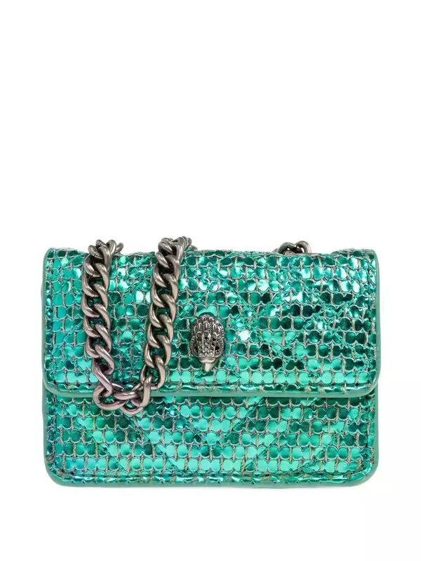 Kurt Geiger Micro Kensington Cross Body Bag - Green