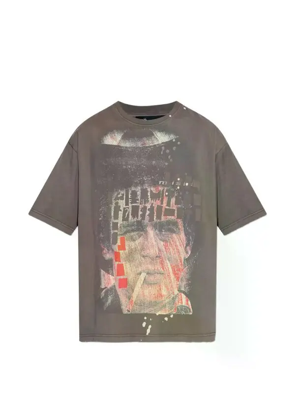 MISBHV X Ray Johnson James Dean T-shirt - Grey