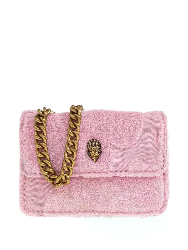 Kurt Geiger Kensington Micro Cross Body Bag With Chain Strap - Pink