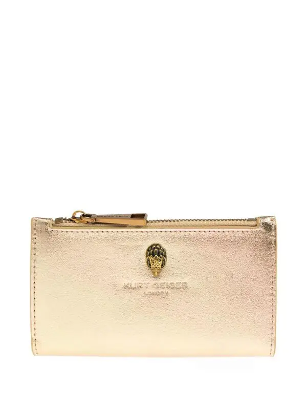 Kurt Geiger Shoreditch Bifold Wallet - Gold