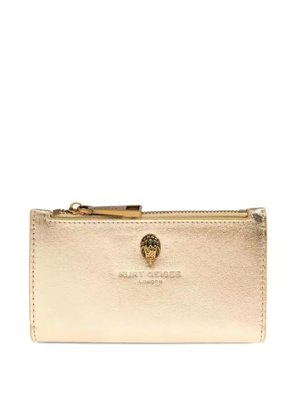 Kurt Geiger Shoreditch Bifold Wallet - Gold