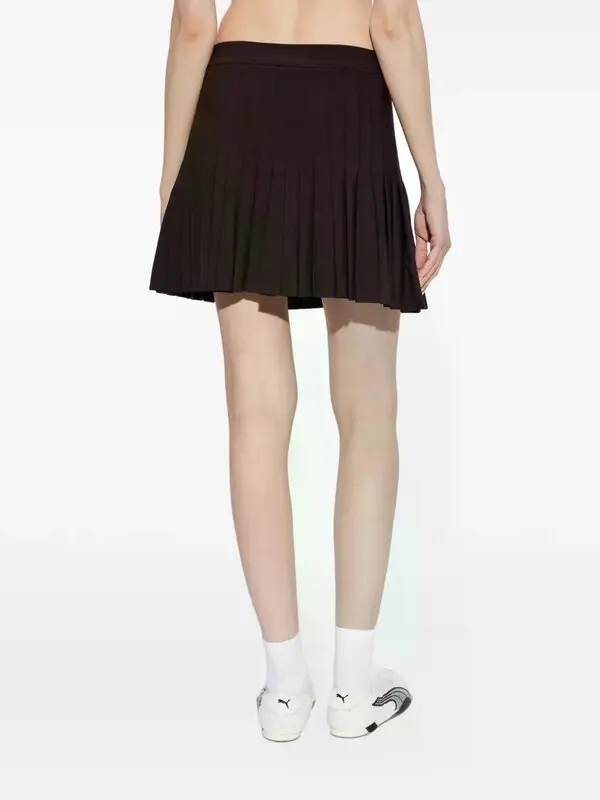 Lacoste Wrap Pleated Mini Skirt