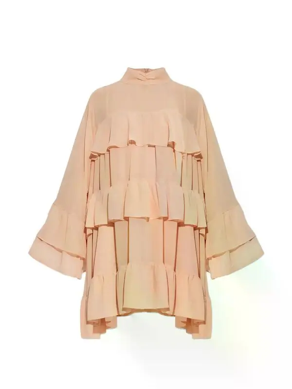 GESTUZ Chiffany Ruffled Mini Dress