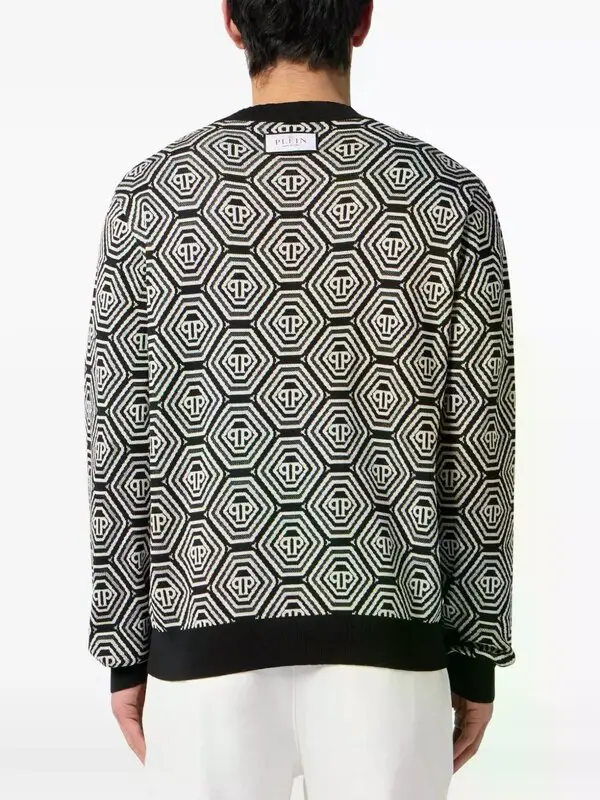 Philipp Plein Monogram-pattern Sweater