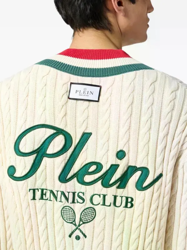 Philipp Plein Tennis Club Sweater - Neutrals