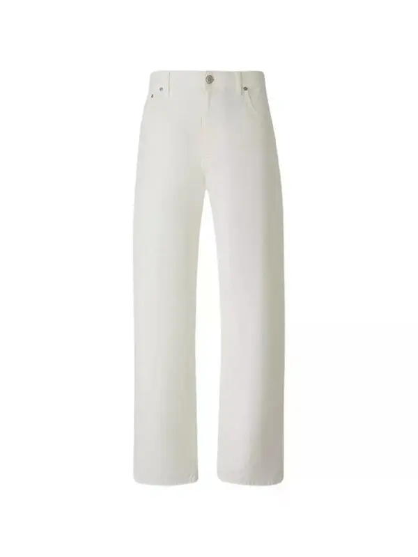PT TORINO Straight Leg Jeans - White