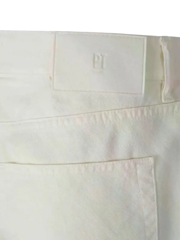 PT TORINO Straight Leg Jeans - White
