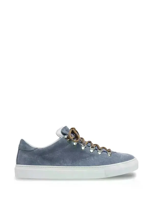 Diemme Marostica Eyelet Suede Sneakers - Blue