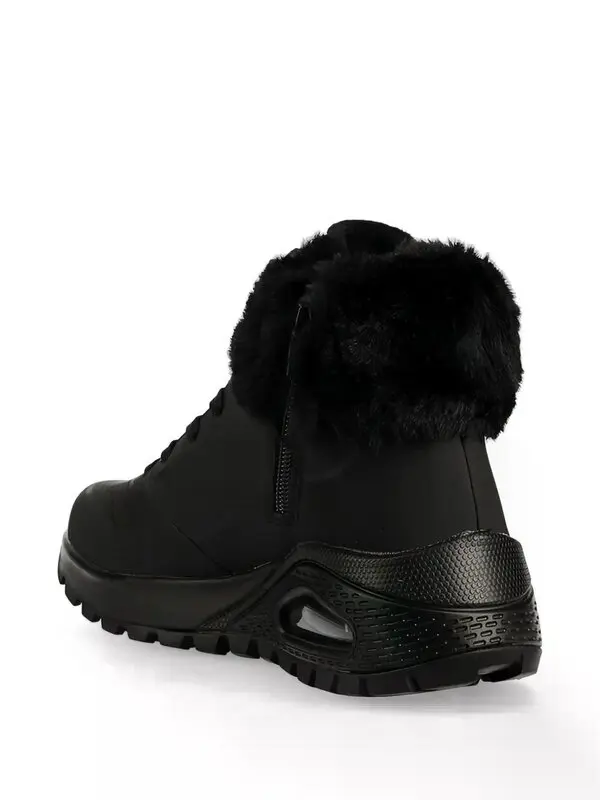 Sketchers Uno Rugged Fall Air Ankle Boots - Black