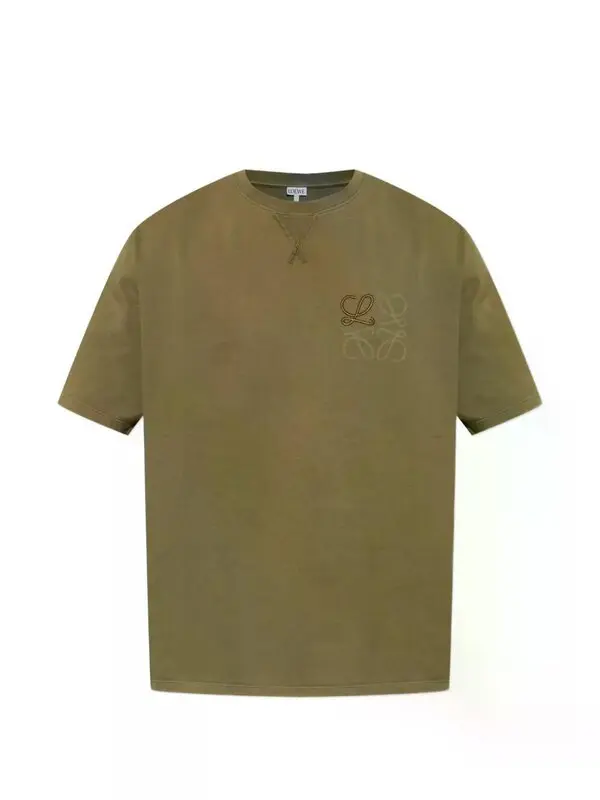 Loewe Embroidered T-shirt - Green