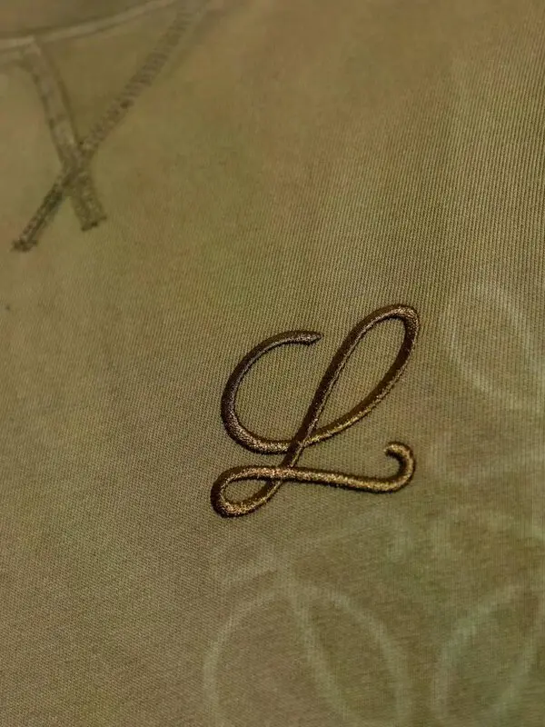Loewe Embroidered T-shirt - Green