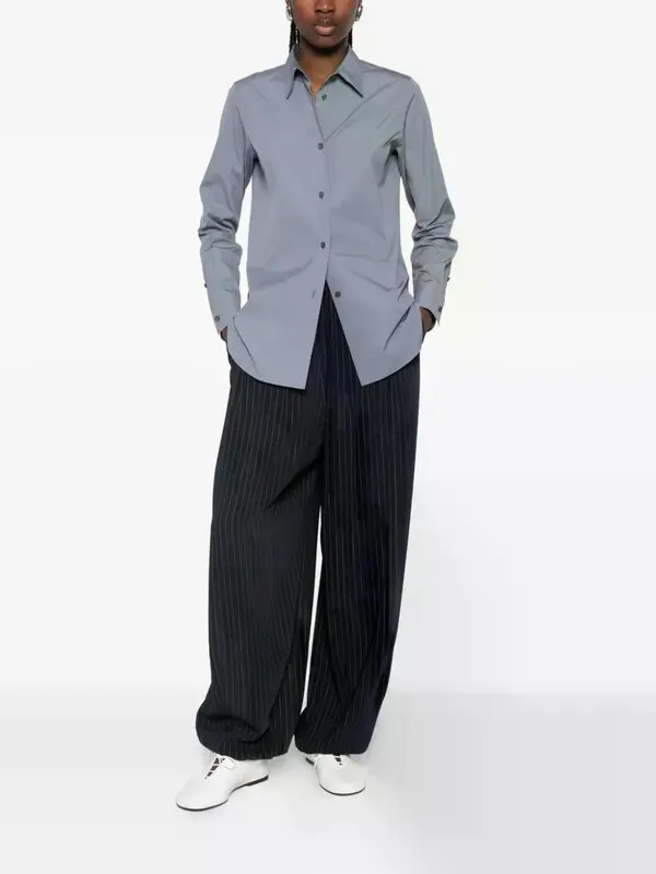 JIL SANDER Buttoned Shirt - Blue