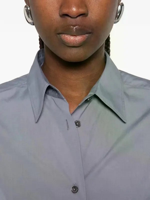 JIL SANDER Buttoned Shirt - Blue