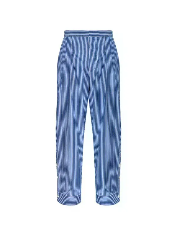 Loewe Striped Trousers - Blue