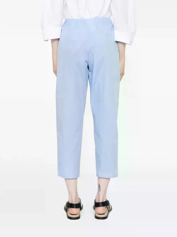 Dusan Elasticated-waistband Trousers - Blue