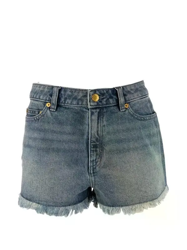 Michael Kors Fringed Shorts - Black