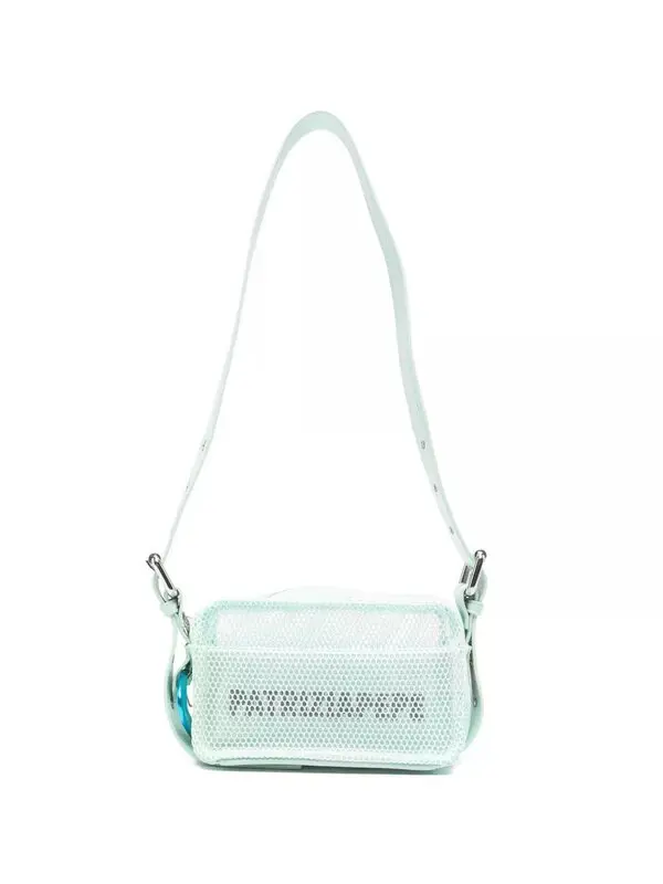 Patrizia Pepe Mesh Shoulder Bag - Green