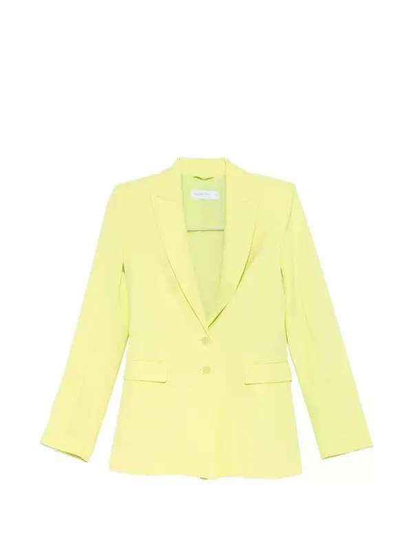 Patrizia Pepe Long-sleeve Buttoned Blazer - Green