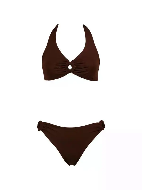 FISICO Knotted Bikini - Brown