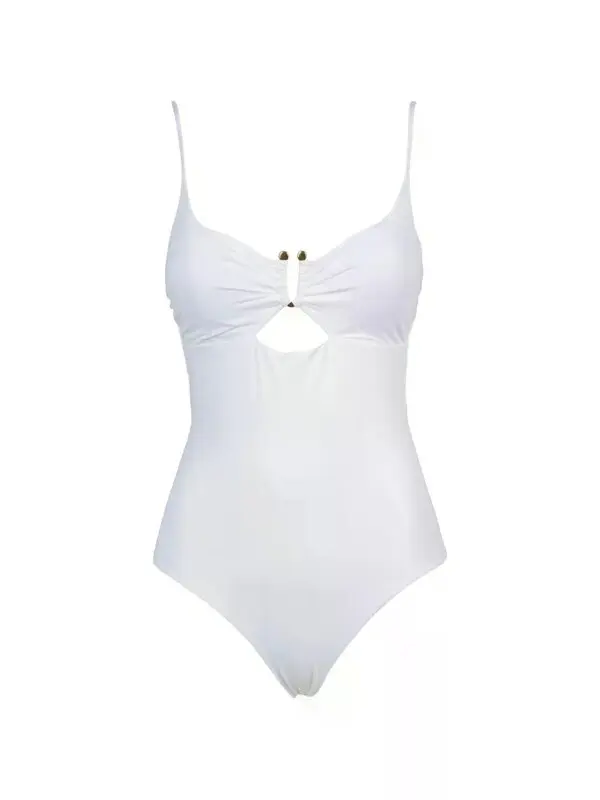 FISICO Cutout One-piece Swimsuit - White