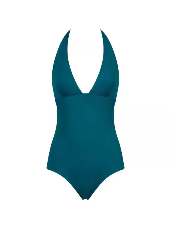 FISICO Halterneck One-piece Swimsuit - Blue