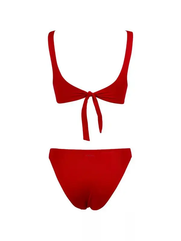FISICO O-ring Detail Two-piece Bikini - Red