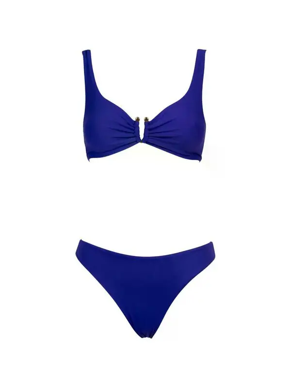 FISICO Knotted-ring Bikini - Blue