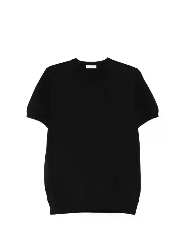 DIKTAT Fine-knit T-shirt - Black