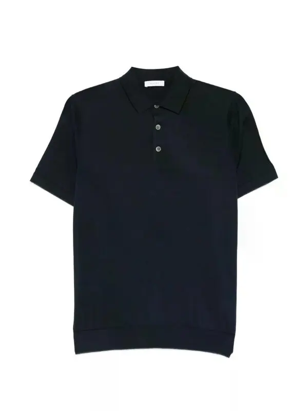 DIKTAT Fine-knit Polo Shirt