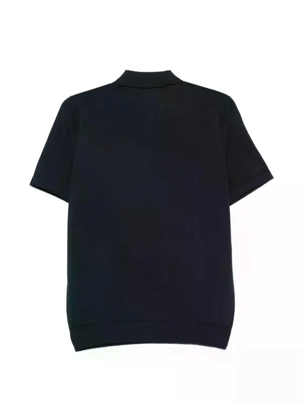 DIKTAT Fine-knit Polo Shirt