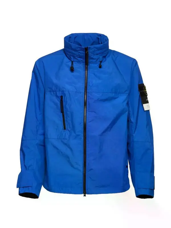 Stone Island Metal Lamina Zip Jacket - Blue