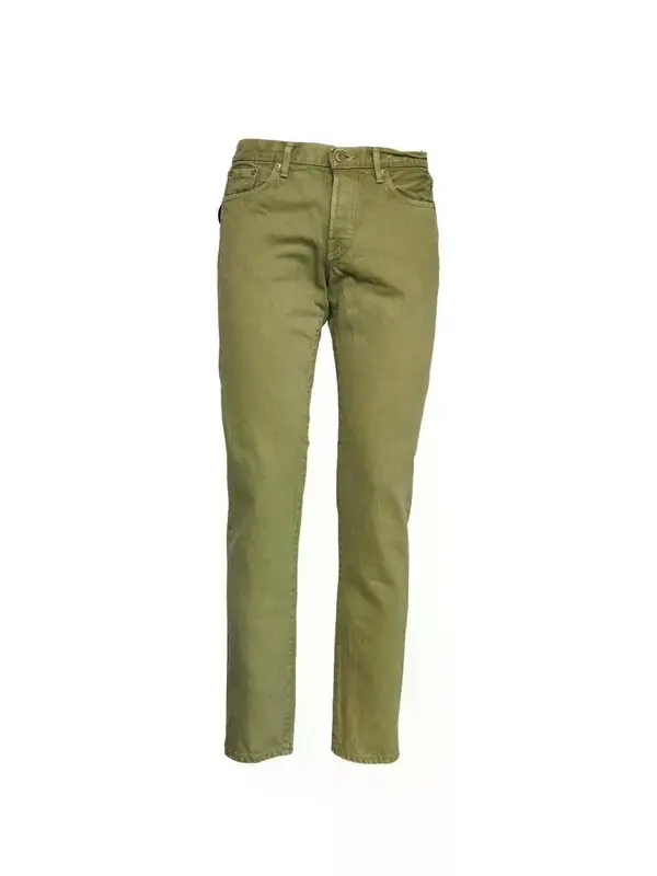 Edwin Selvage Regular Tapered Jeans - Green