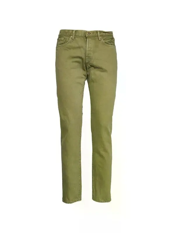 Edwin Selvage Regular Tapered Jeans - Green