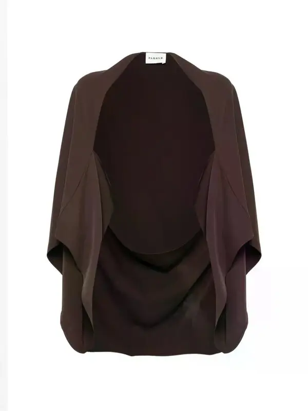 P.a.r.o.s.h Draped Cape - Brown