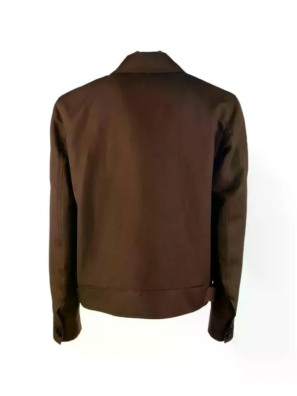 GABRIELE PASINI Button Flap Jacket - Brown