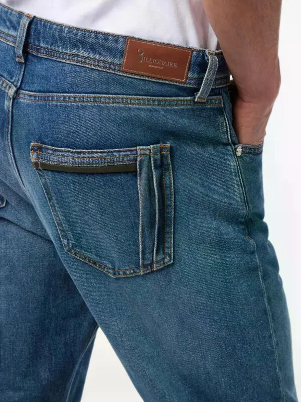 BILLIONAIRE Button-fastening Jeans