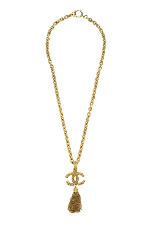 Chanel Florentine Tassel Necklace - Gold